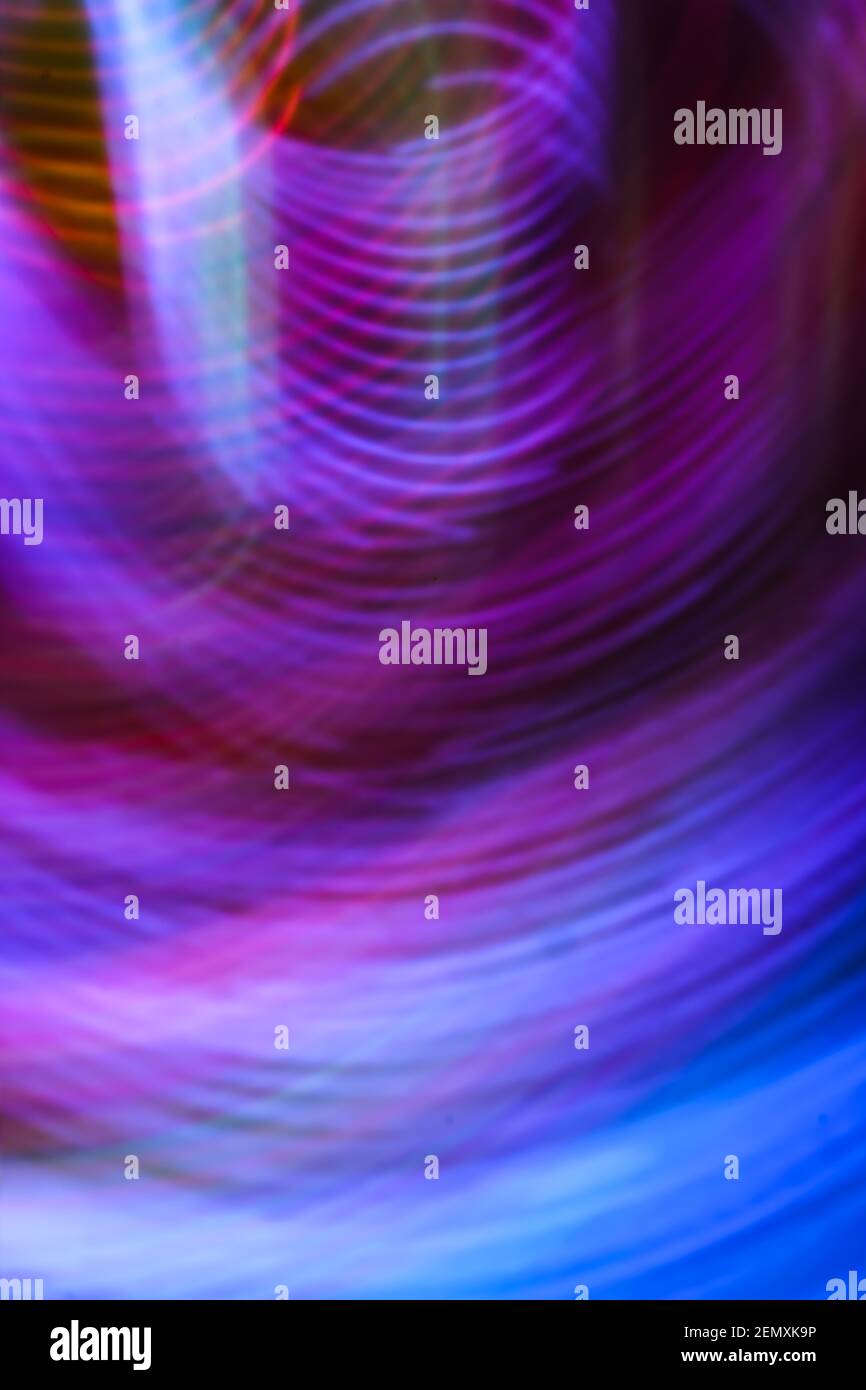 abstract soft motion light in the dark Stock Photo - Alamy