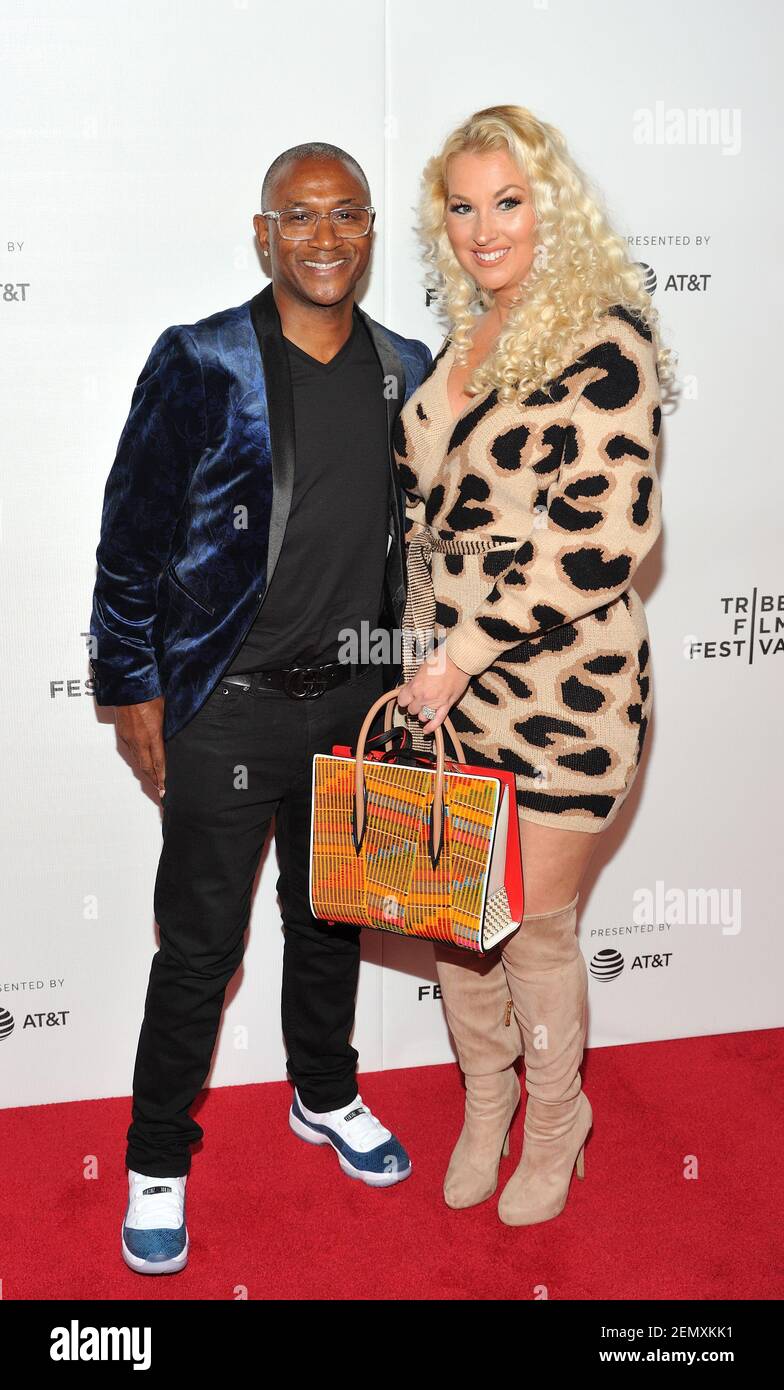 L-R: Actor Tommy Davidson and Amanda Moore the 25th anniversary event ...