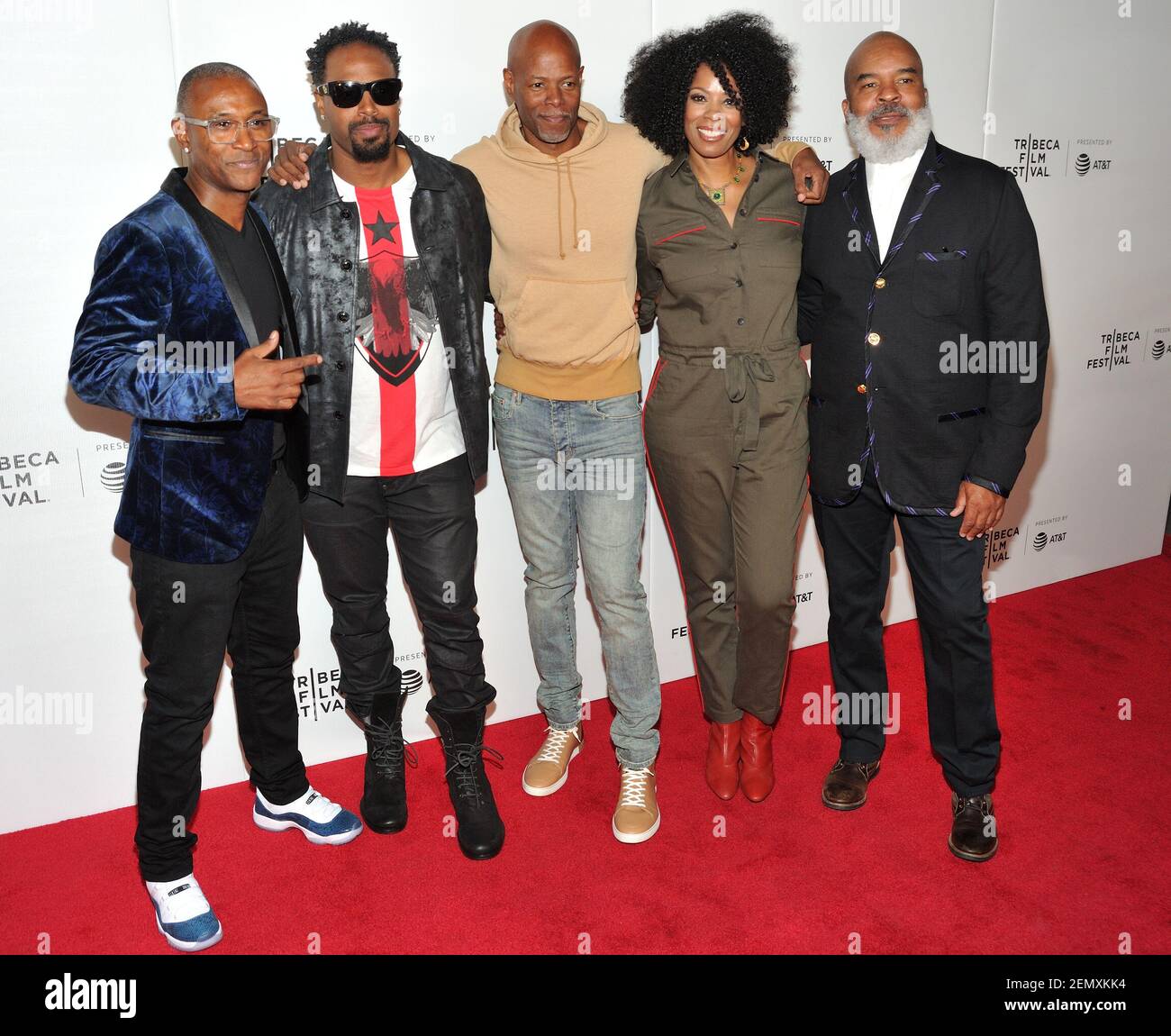 In Licing Color cast, L-R: Tommy Davidson, Shawn Wayans, Keenan Ivory ...