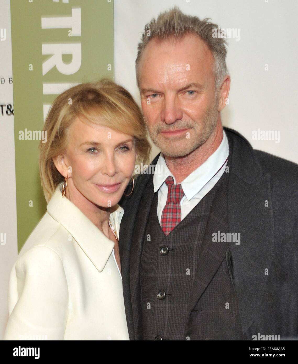 L-R: Trudie Styler and Sting attend the 35th anniversary event for This ...