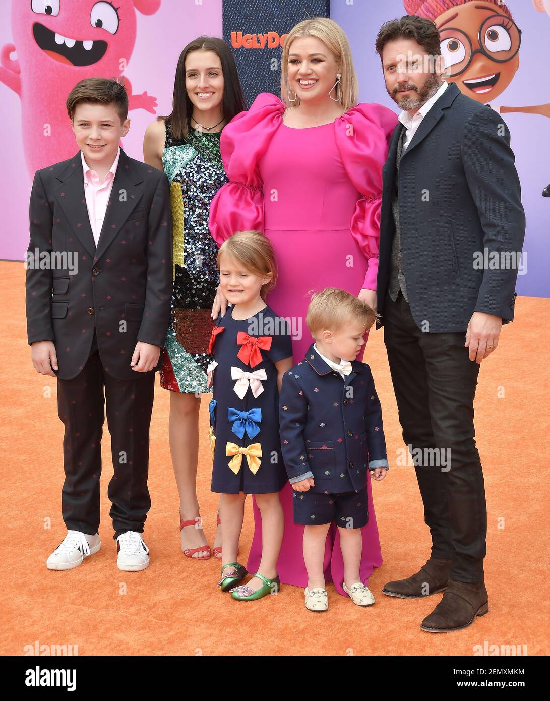 (L-R) Seth Blackstock, Savannah Blackstock, River Rose Blackstock ...