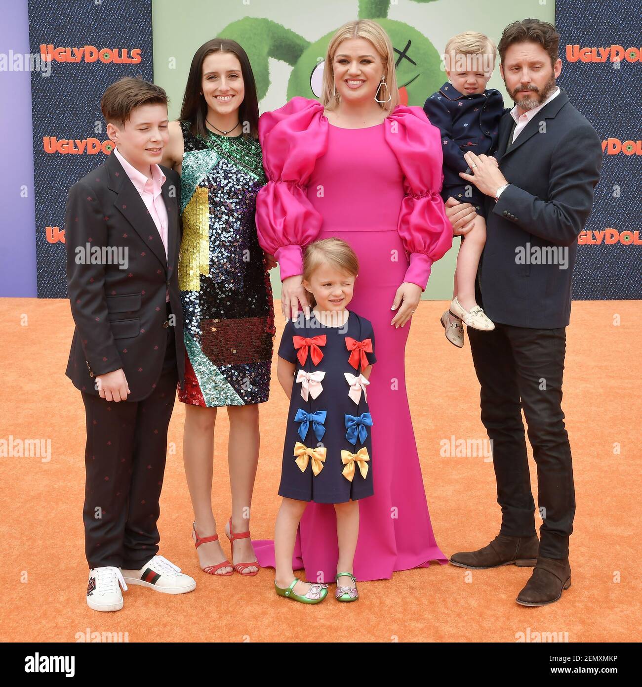 (L-R) Seth Blackstock, Savannah Blackstock, River Rose Blackstock ...