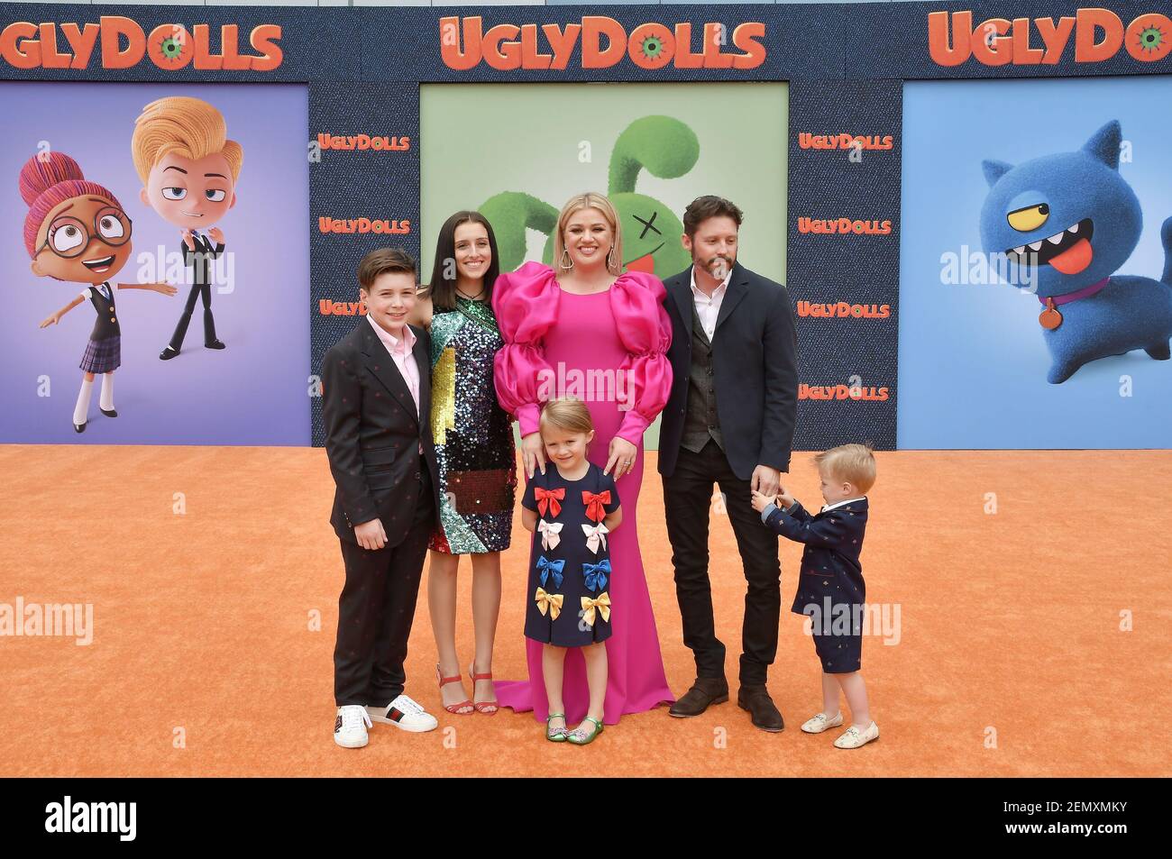 (L-R) Seth Blackstock, Savannah Blackstock, River Rose Blackstock ...