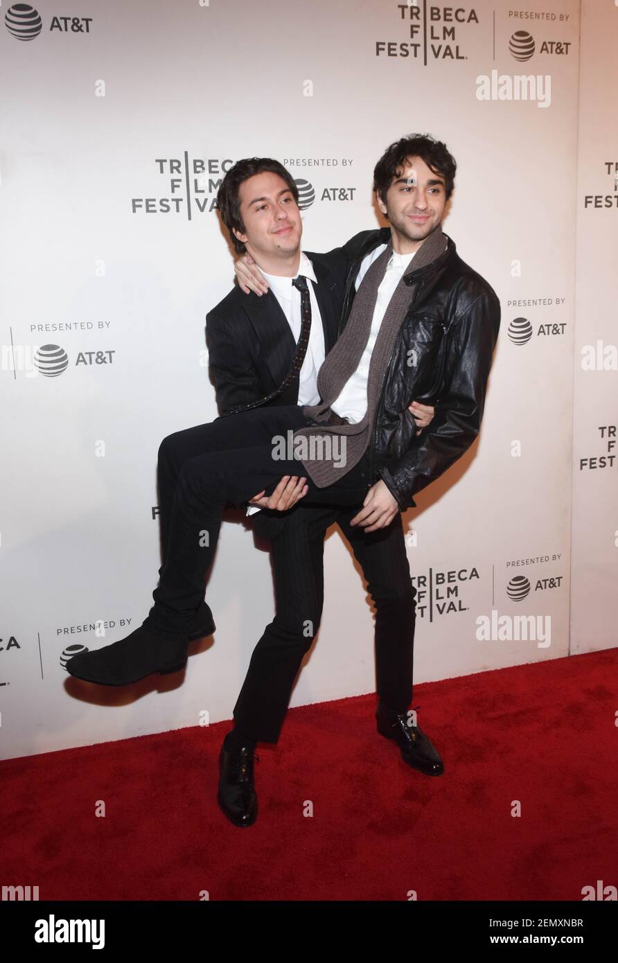 Nat Wolff and Alex Wolff attend the premiere of ’The Kill Team’ during ...