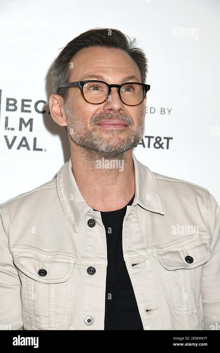 actor Christian Slater attends A Farewell to Mr Robot on April 28, 2019 ...