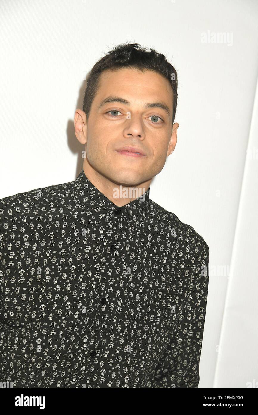 actor Rami Malek attends A Farewell to Mr Robot on April 28, 2019 at ...