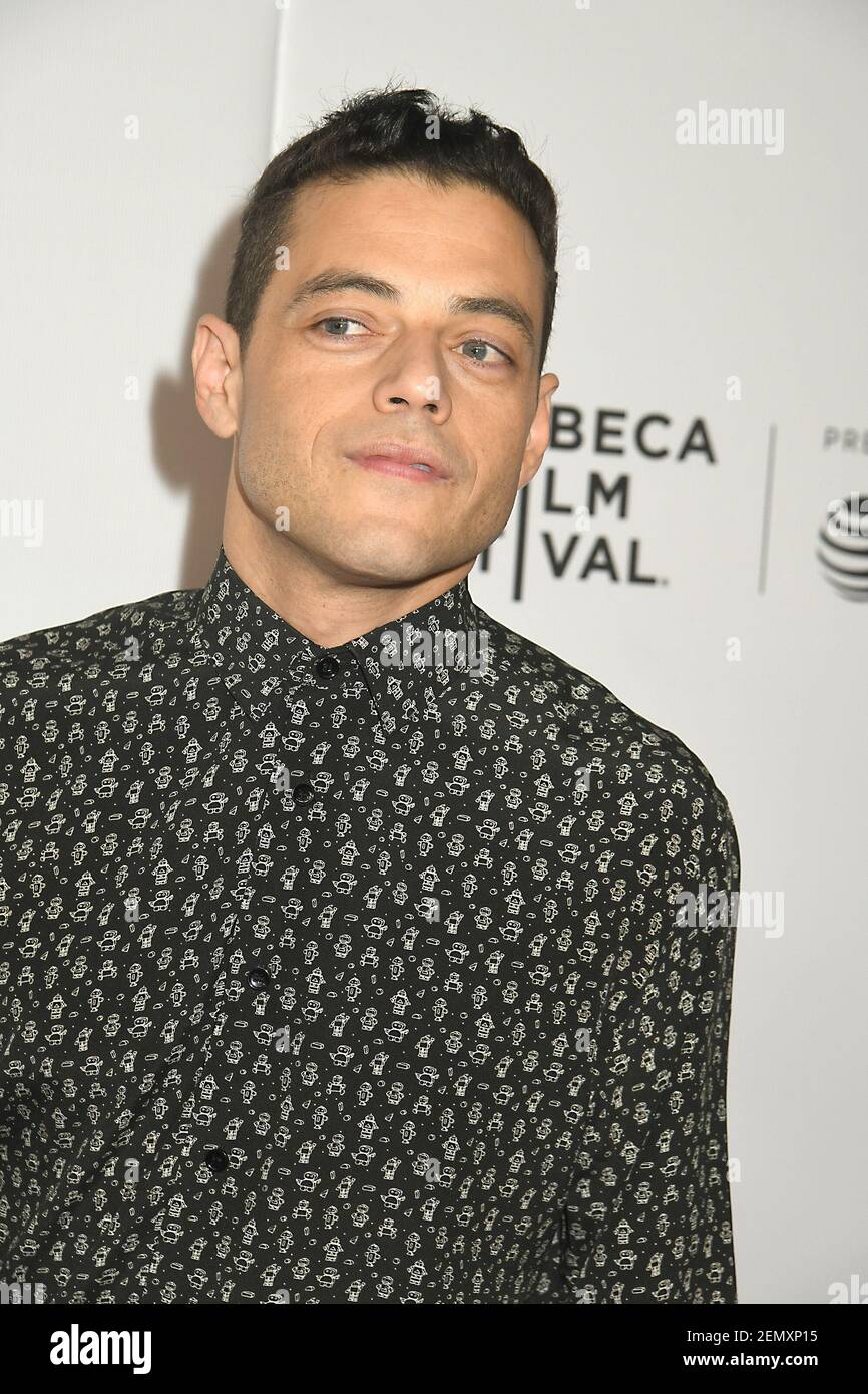 actor Rami Malek attends A Farewell to Mr Robot on April 28, 2019 at ...