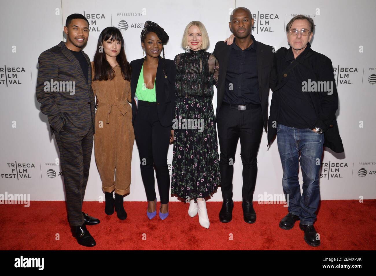(L-R) Kelvin Harrison Jr., Andrea Bang, Marsha Stephanie, Naomi Watts ...