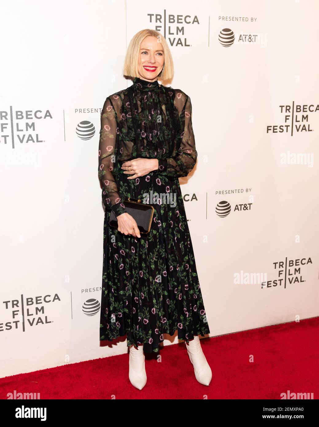 Naomi Watts at the red carpet arrival for the film Luce at the Tribeca ...