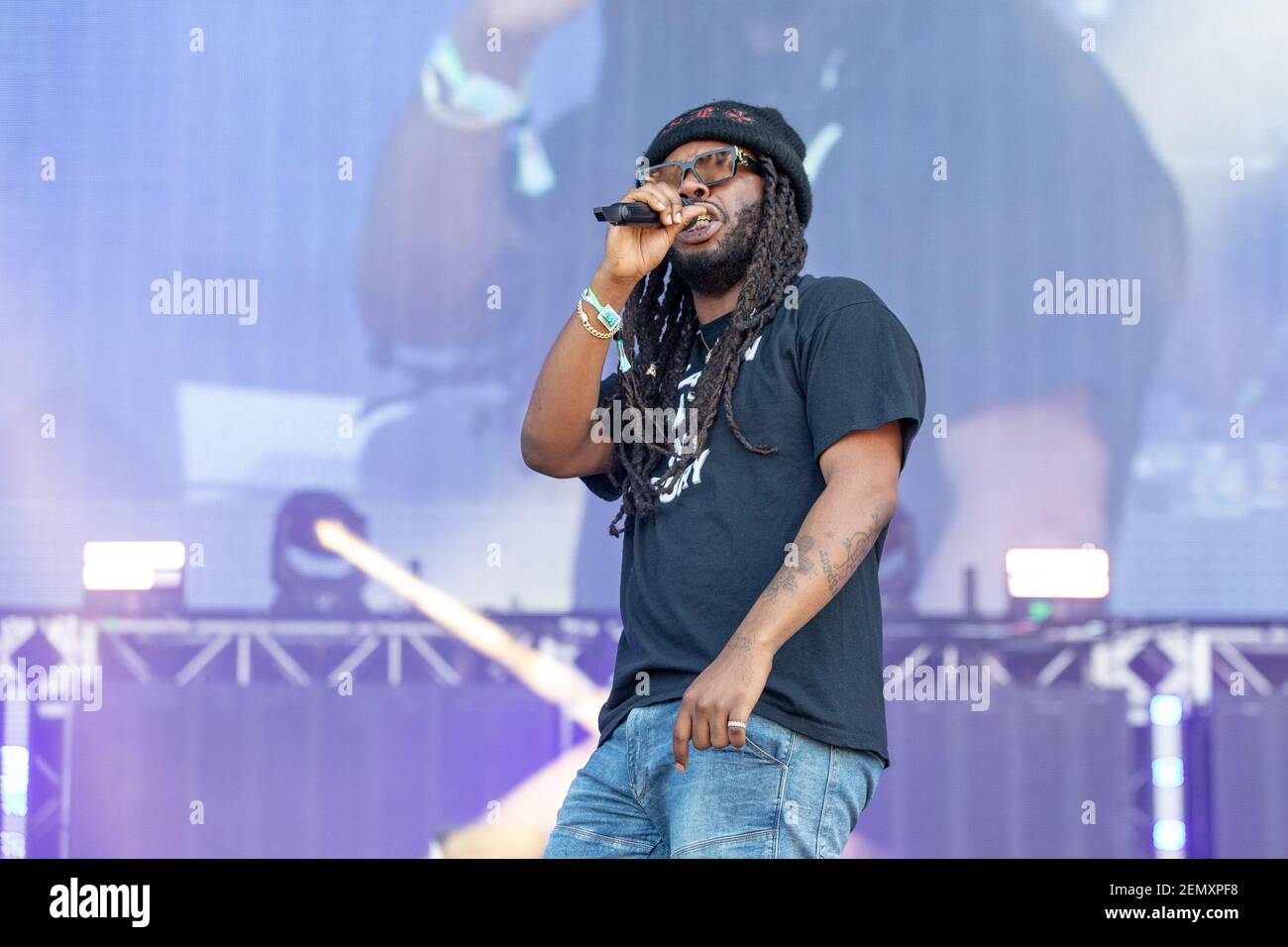 Rapper DRAM (Shelley Marshaun Massenburg-Smith) during Something In The ...