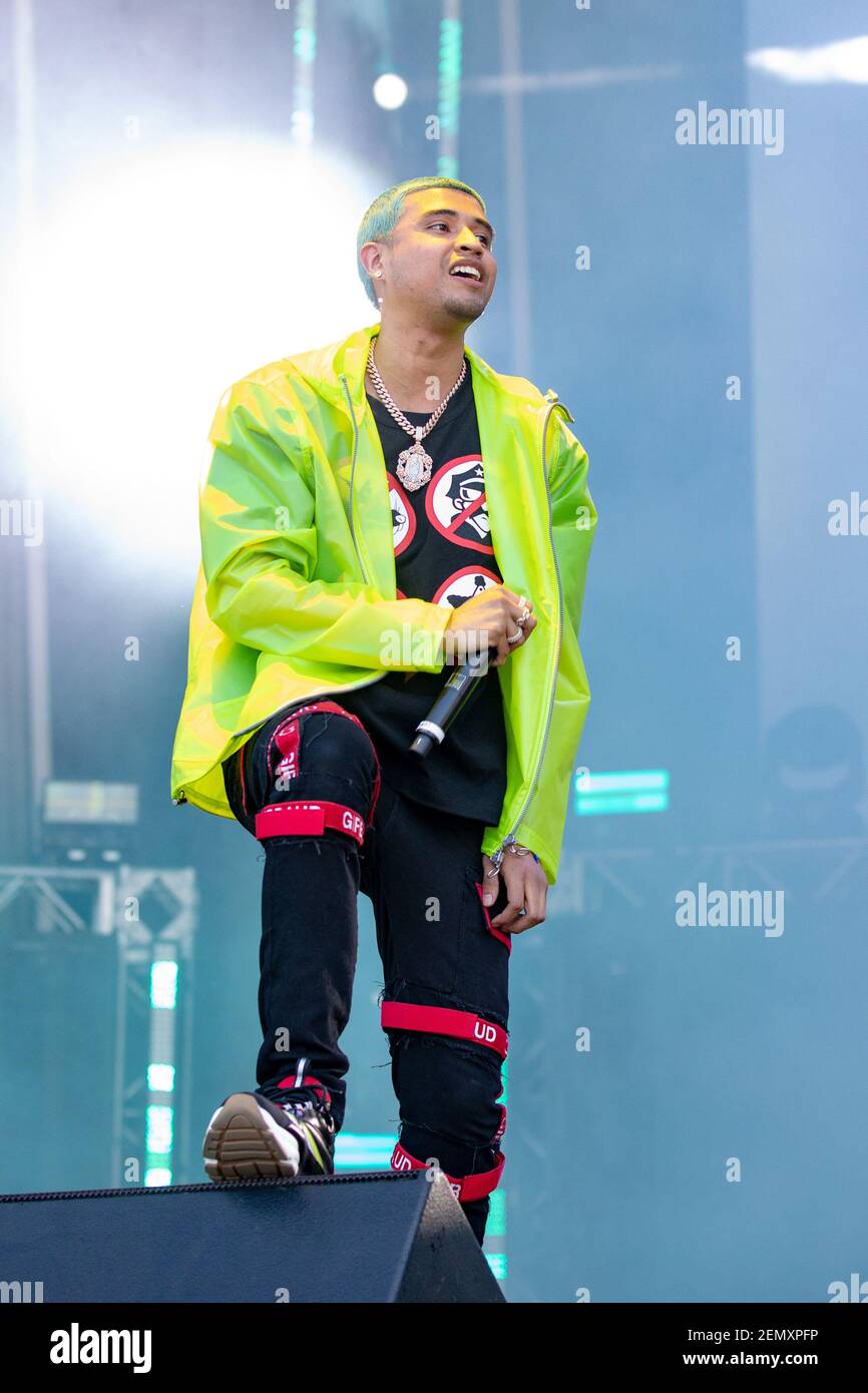 Kap G (George Ramirez) during Something In The Water Music Festival on ...