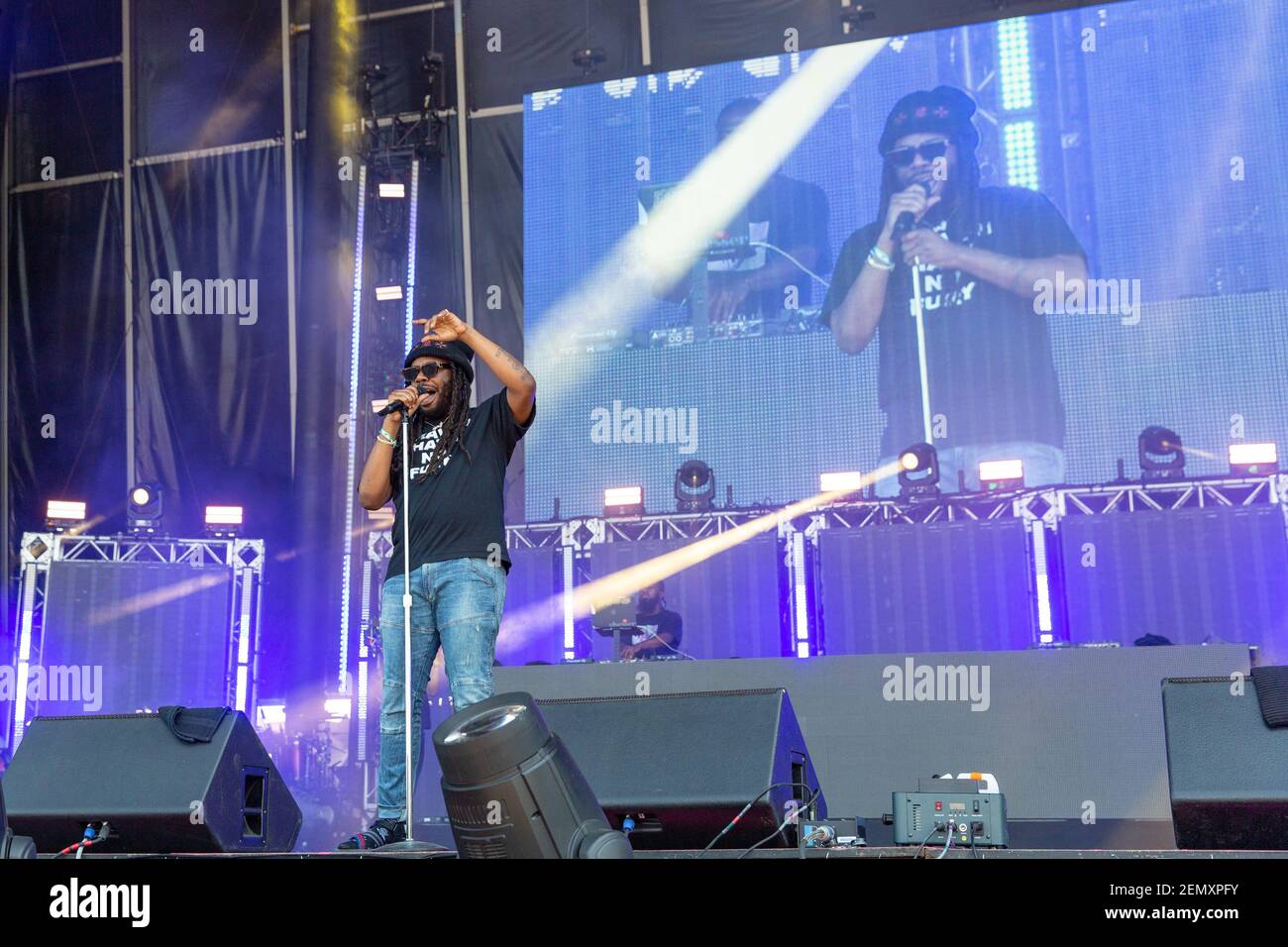 Rapper DRAM (Shelley Marshaun Massenburg-Smith) during Something In The ...