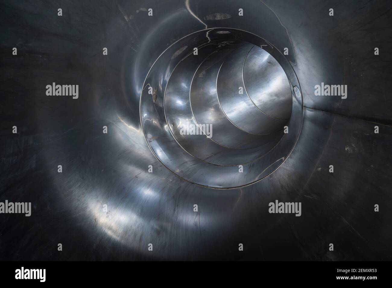stainless steel sliding tube Stock Photo - Alamy