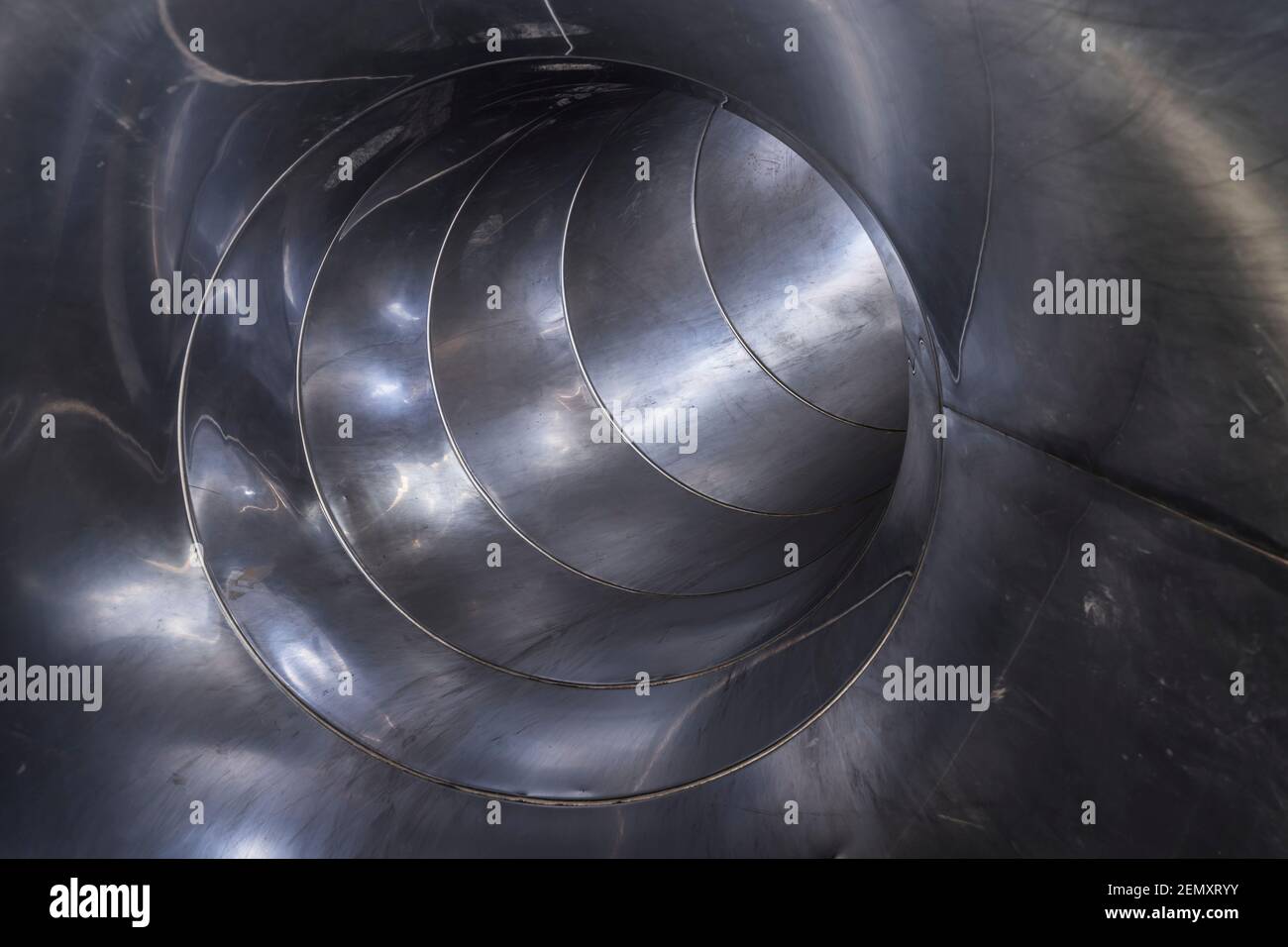 stainless steel sliding tube Stock Photo - Alamy