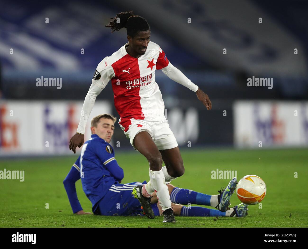 Peter olayinka of sk slavia prague hi-res stock photography and images ...