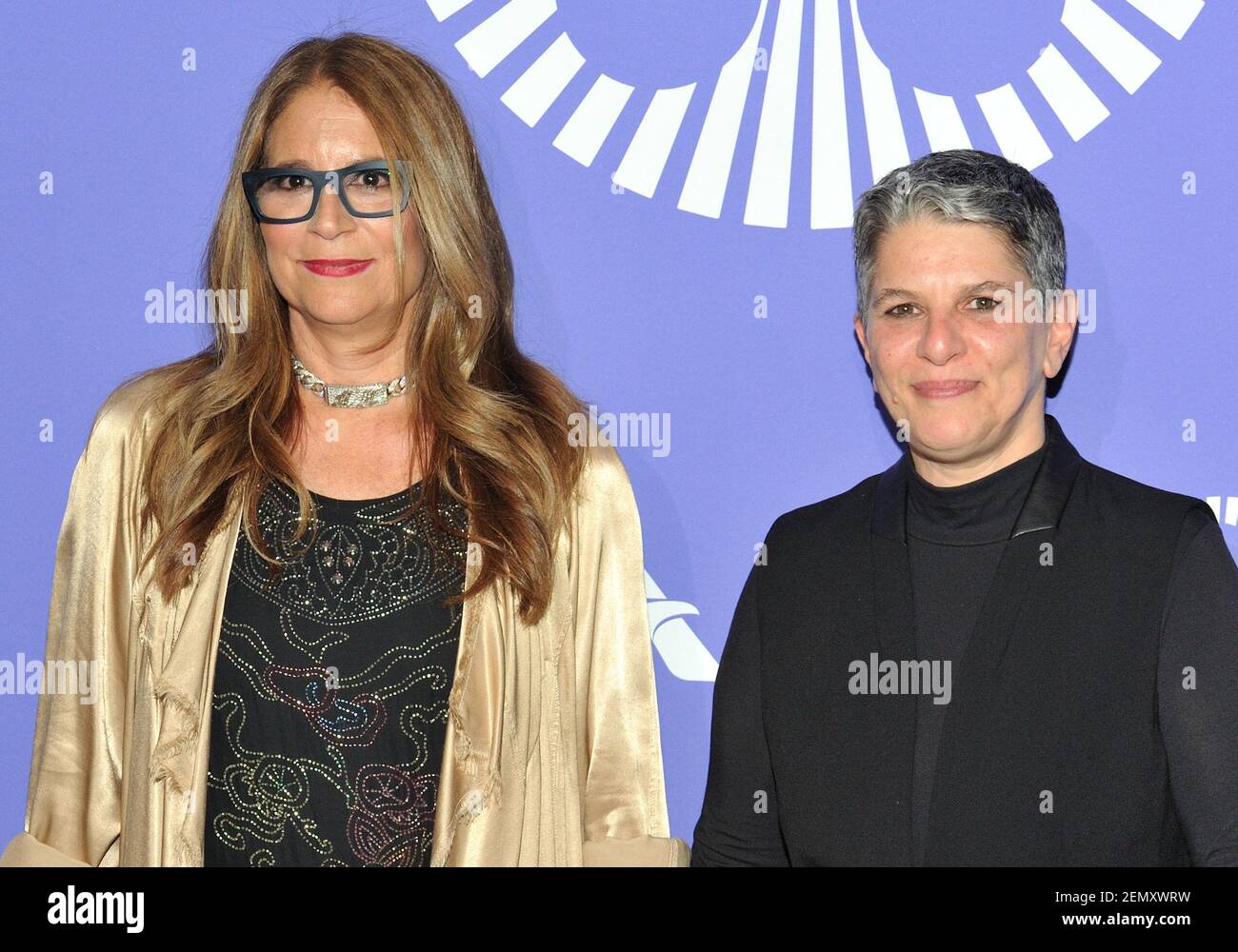 L-R: Film At Lincoln Center Board Chair Ann Tenenbaum and exec ...