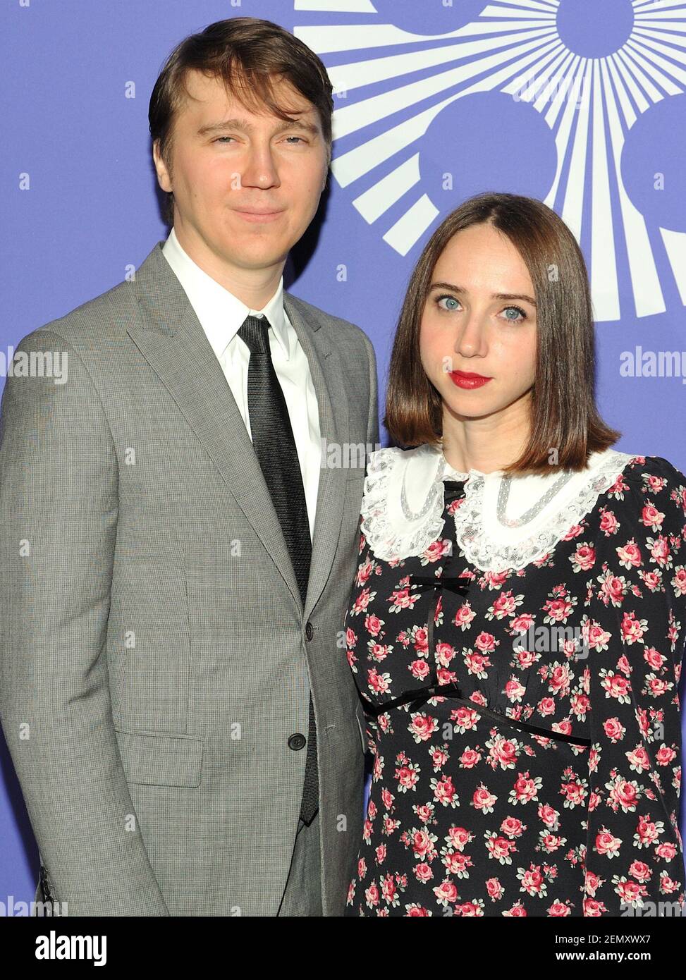 L-R: Actors Paul Dano and Zoe Kazan attend the Film At Lincoln Center ...