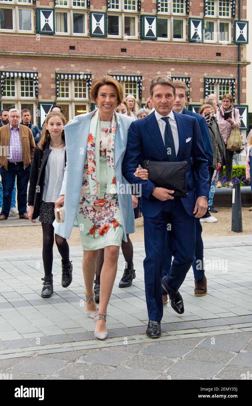 Prince Maurits with Princess Marilene and Anna, Lucas and Felicia ...