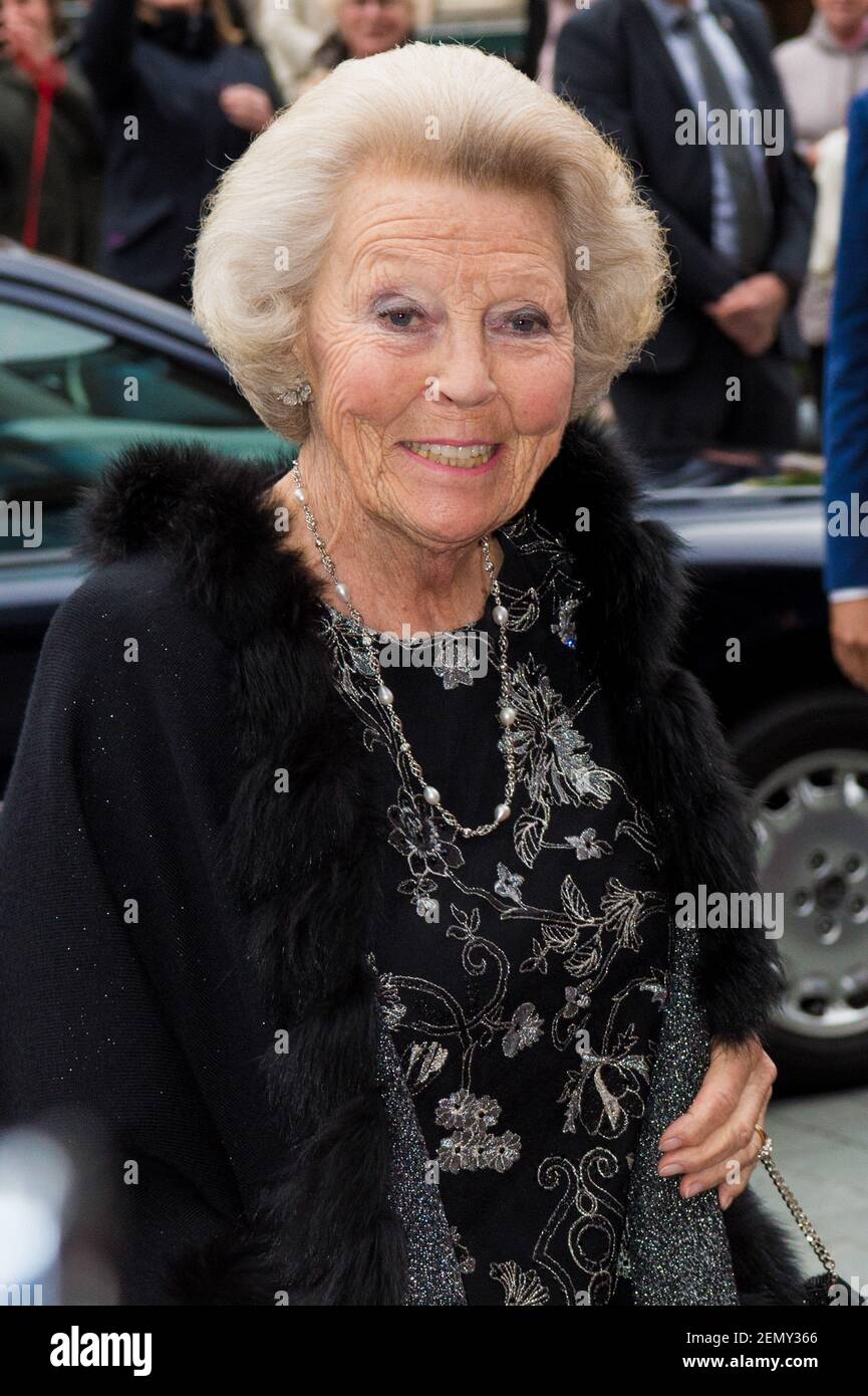 Princess Beatrix attend the 80th birthday of Pieter van Vollenhoven in ...