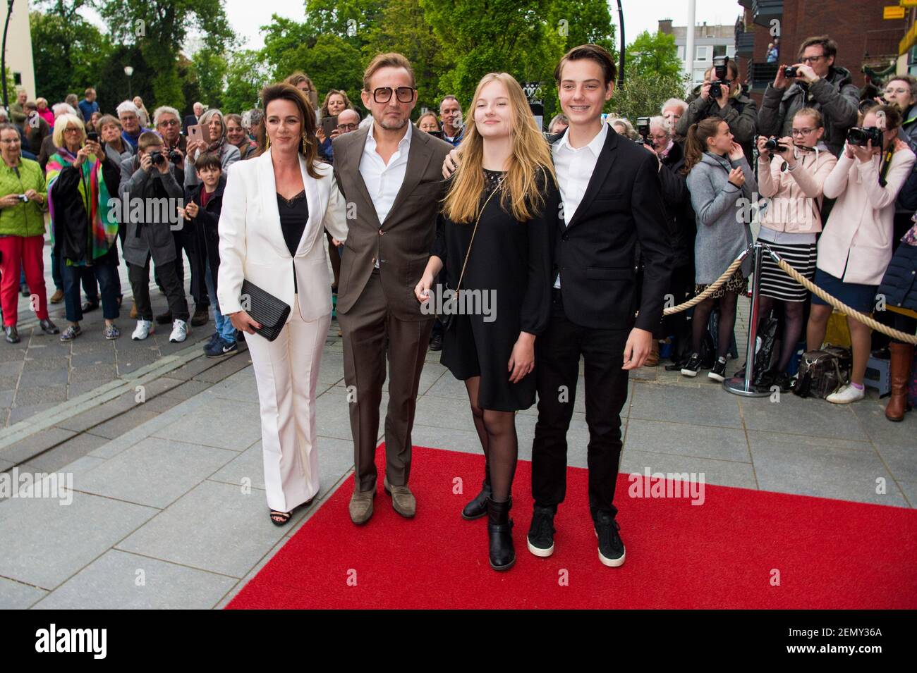 Prince Bernhard and Princess Annette and Isabella and Samuel attend the ...