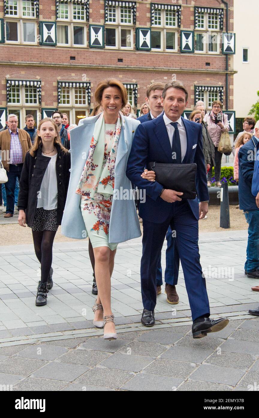 Prince Maurits with Princess Marilene and Anna, Lucas and Felicia ...