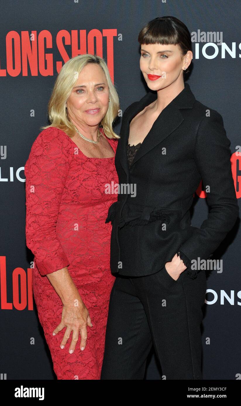 L-R: Gerda Maritz and actress Charlize Theron attend the New York ...