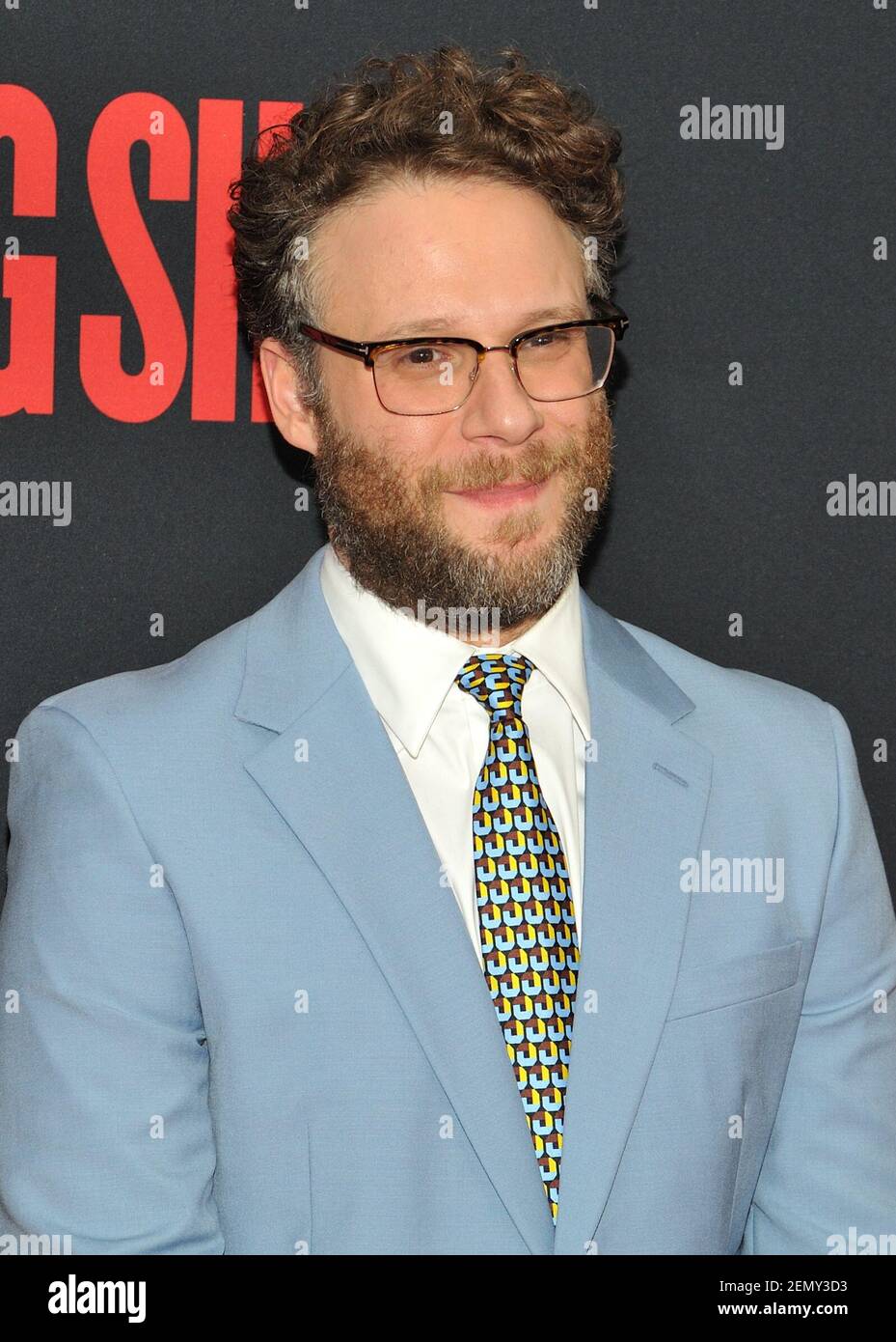 Actor Seth Rogen attends the New York premiere of Long Shot at the AMC ...