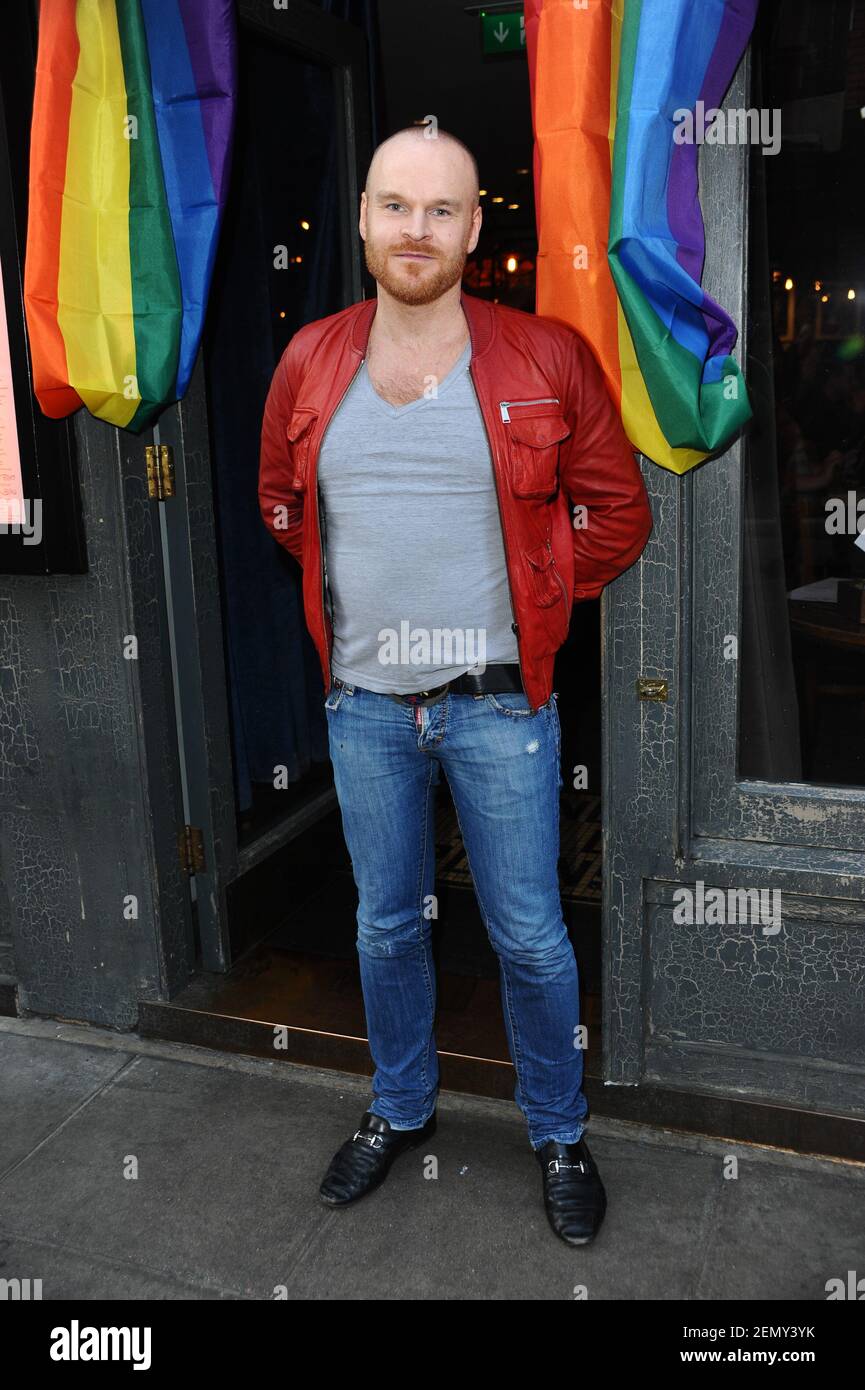 Philip Christopher Baldwin seen during the Admiral Duncan Procession ...