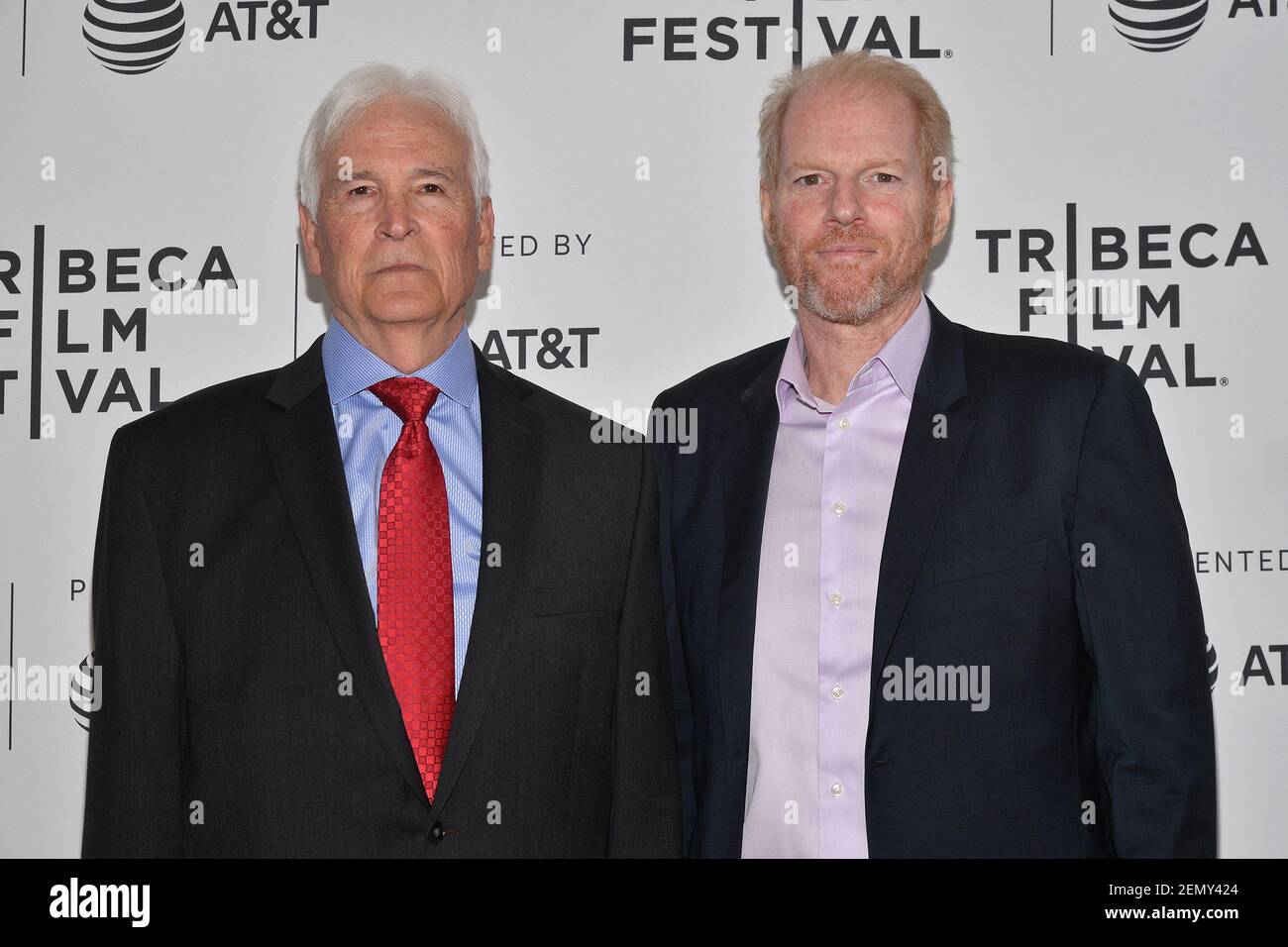 NEW YORK - APRIL 30: Lt. Col. Jerry Jaax and Noah Emmerich attend the ...