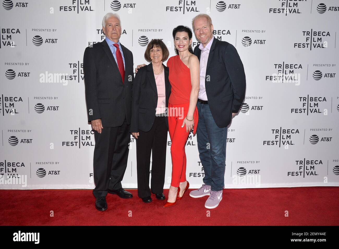 NEW YORK - APRIL 30: Lt. Col. Jerry Jaax, Lt. Col. Nancy Jaax, Julianna ...
