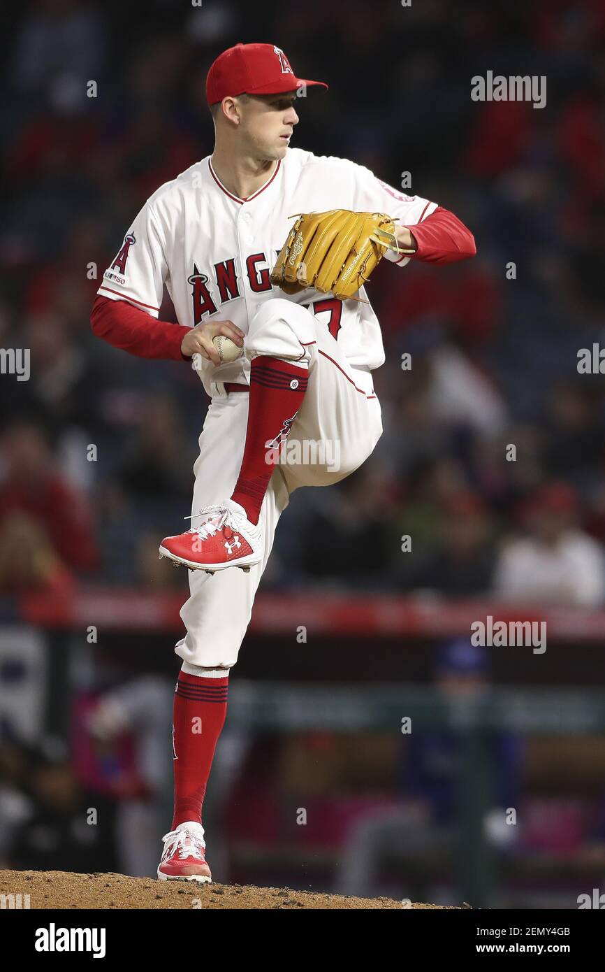 April 30, 2019: Los Angeles Angels pitcher Griffin Canning (47) makes ...