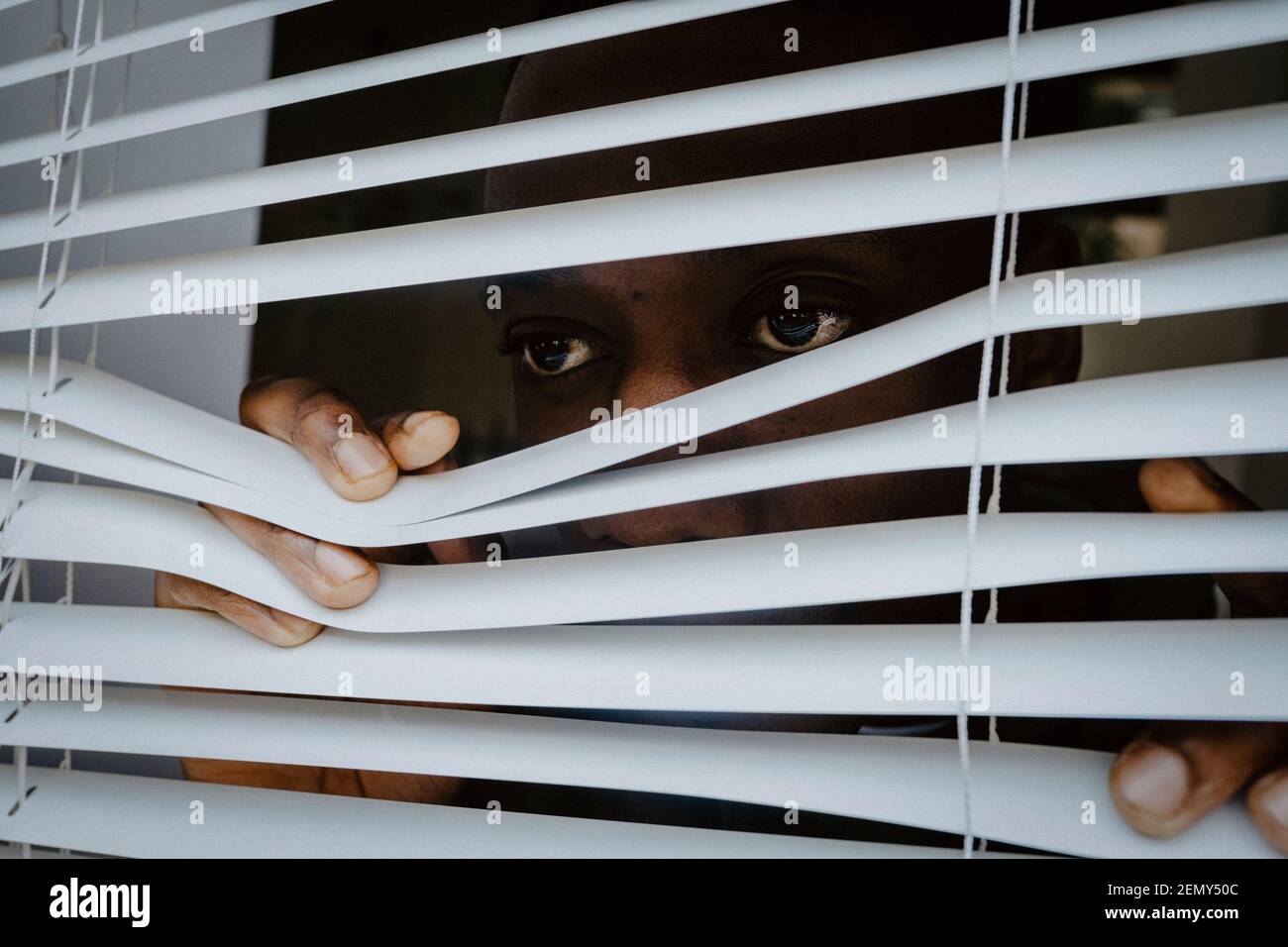 Peeking Through Blinds