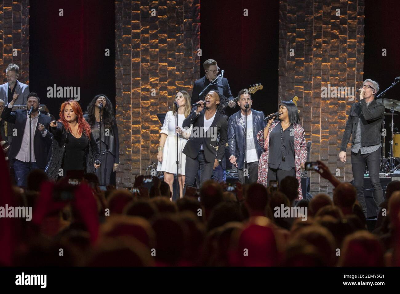 30 April 2019 - Nashville, Tennessee - Kevin Tait, Matt Maher, Winonna ...
