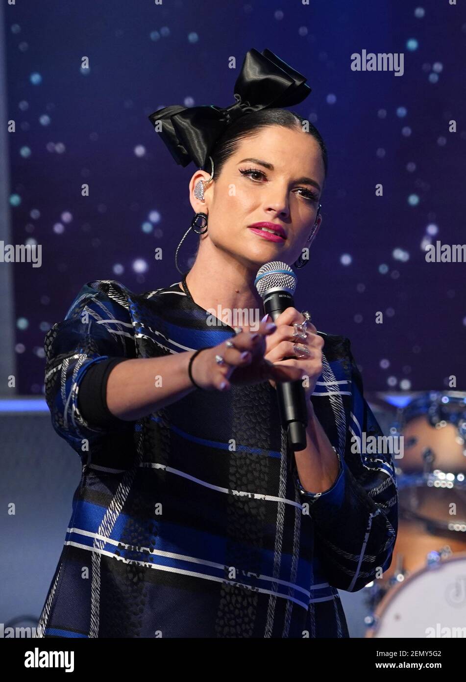 MIAMI, FL - MAY 1: Spanish singer and songwriter Natalia Jimenez ...