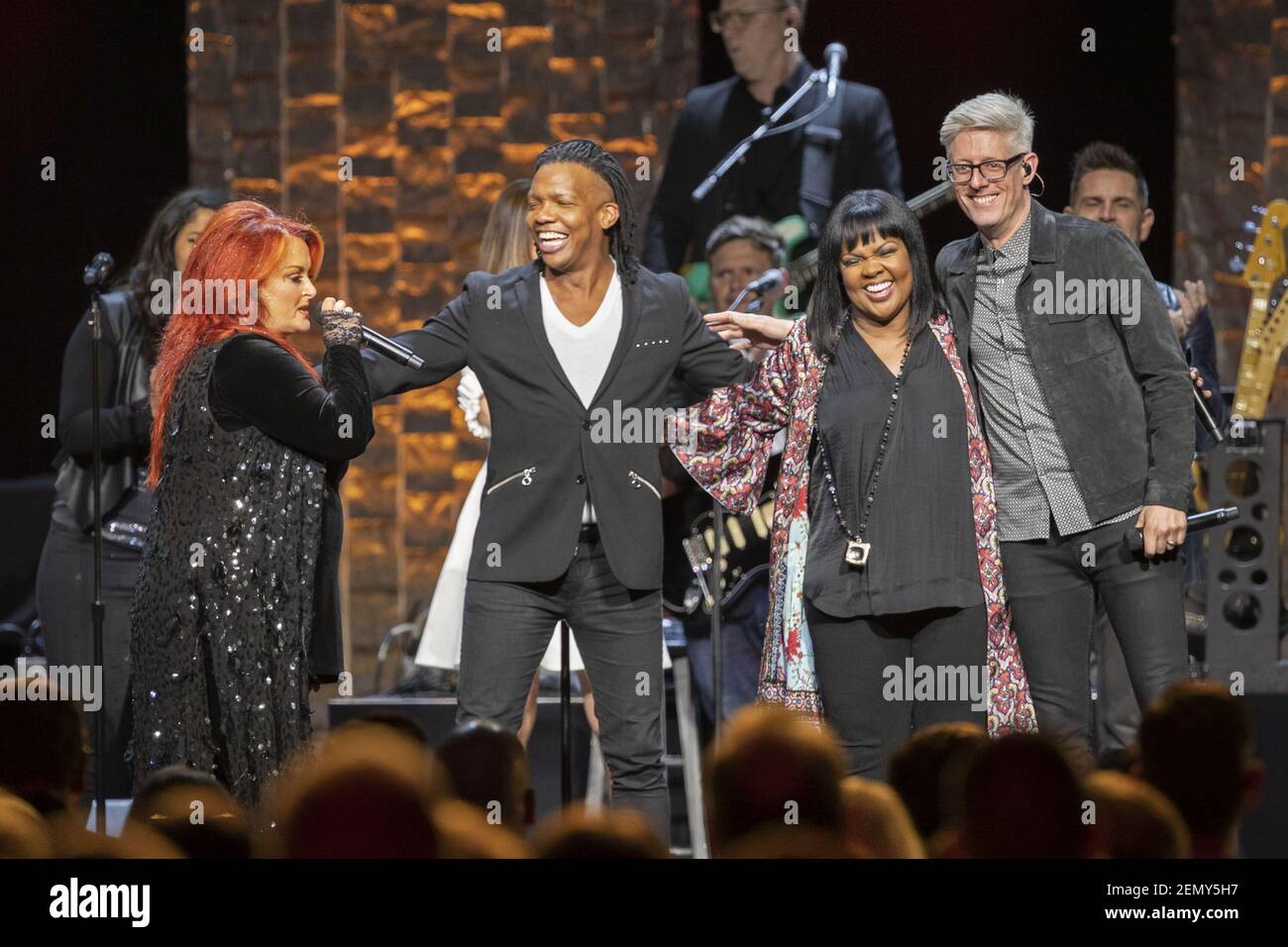 30 April 2019 - Nashville, Tennessee - Kevin Tait, Matt Maher, Winonna ...