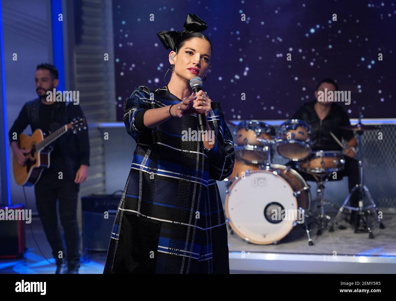 MIAMI, FL - MAY 1: Spanish singer and songwriter Natalia Jimenez ...