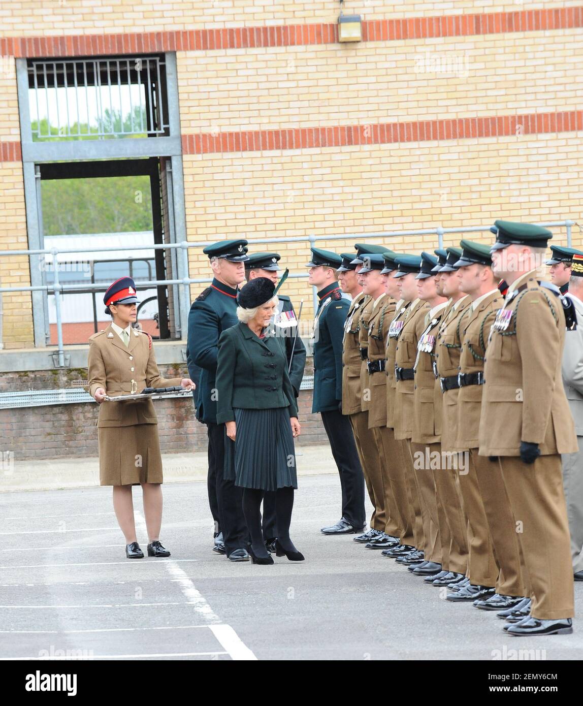 the New Normandy Barracks, Aldershot to meet the members of the ...