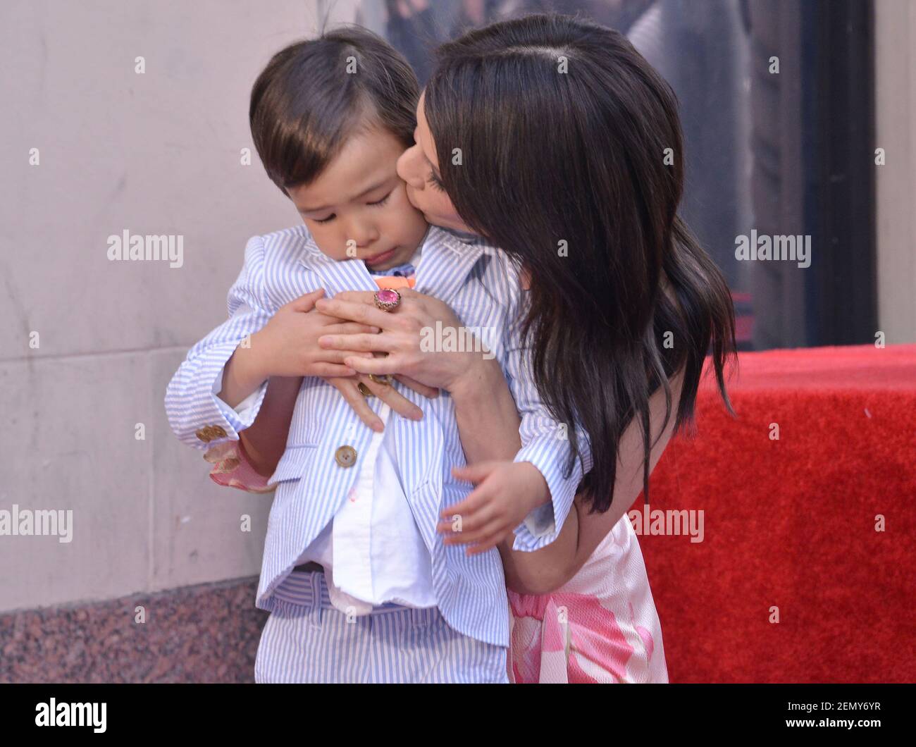 Lucy Liu and Son Rockwell at her Star On The Hollywood Walk Of Fame ...