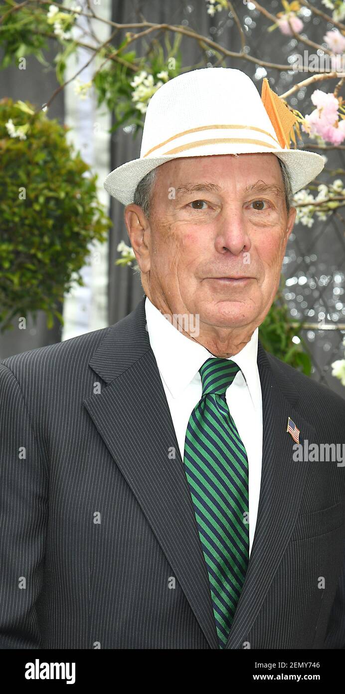 Mayor Michael Bloomberg attend the Central Park Conservancy Hat ...