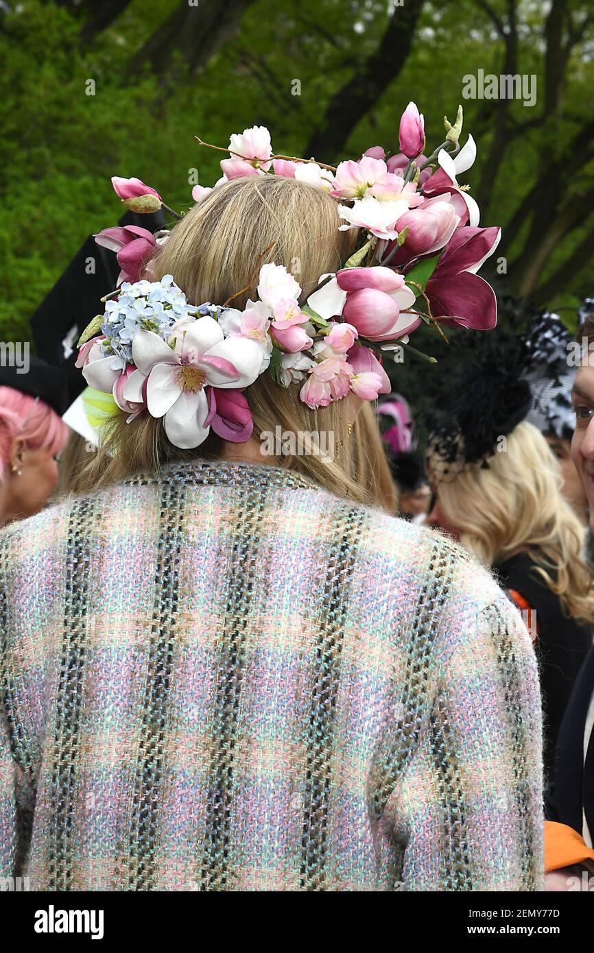 Atmosphere attends the Central Park Conservancy Hat Luncheon on May 1 ...