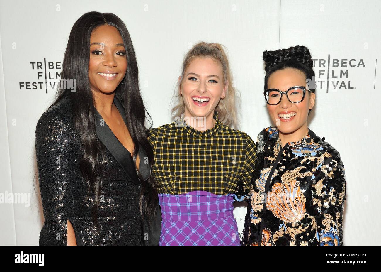 L-R: Actress Tiffany Haddish, creator/showrunner Lisa Hanawalt and ...
