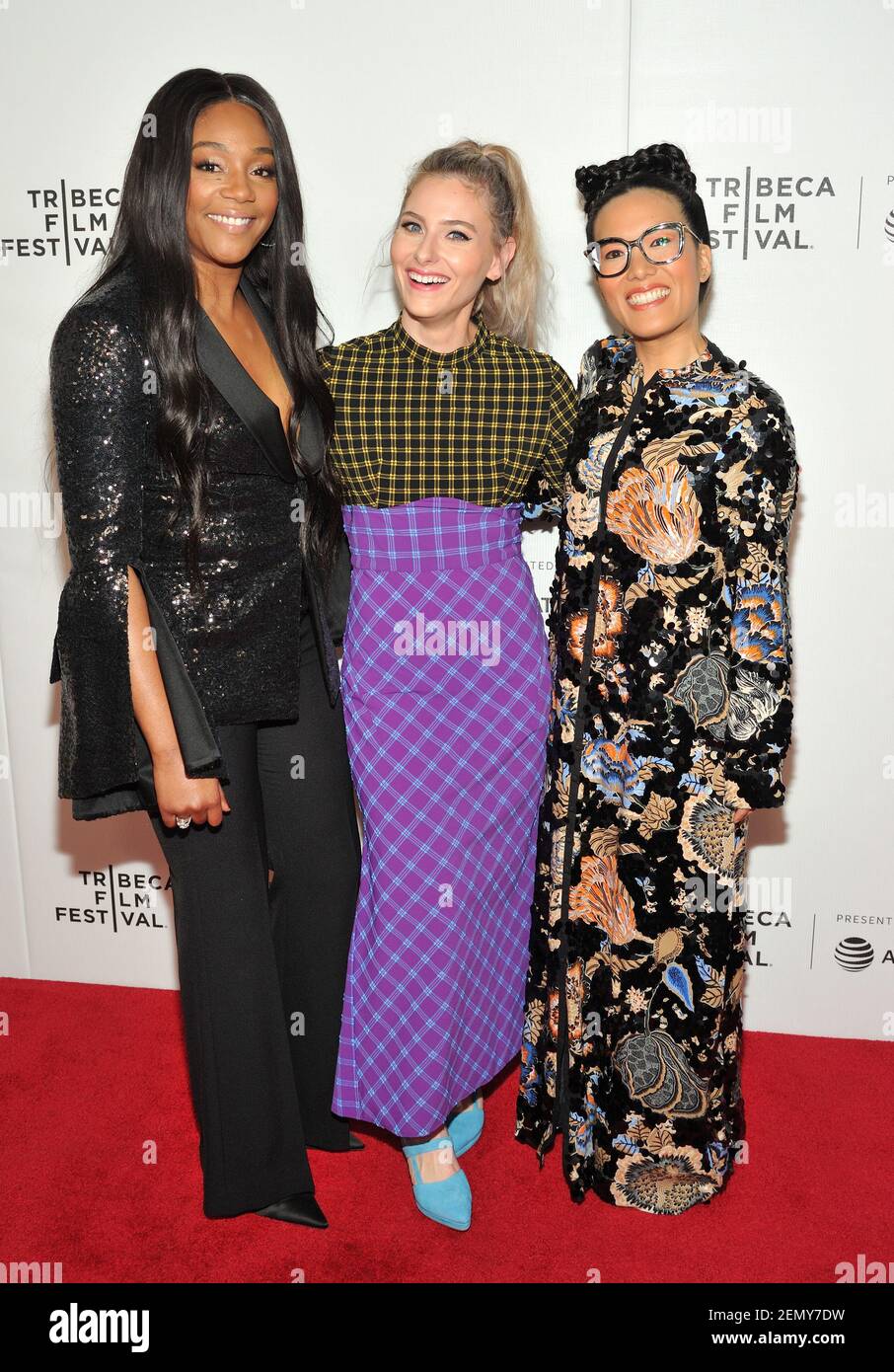 L-R: Actress Tiffany Haddish, creator/showrunner Lisa Hanawalt and ...