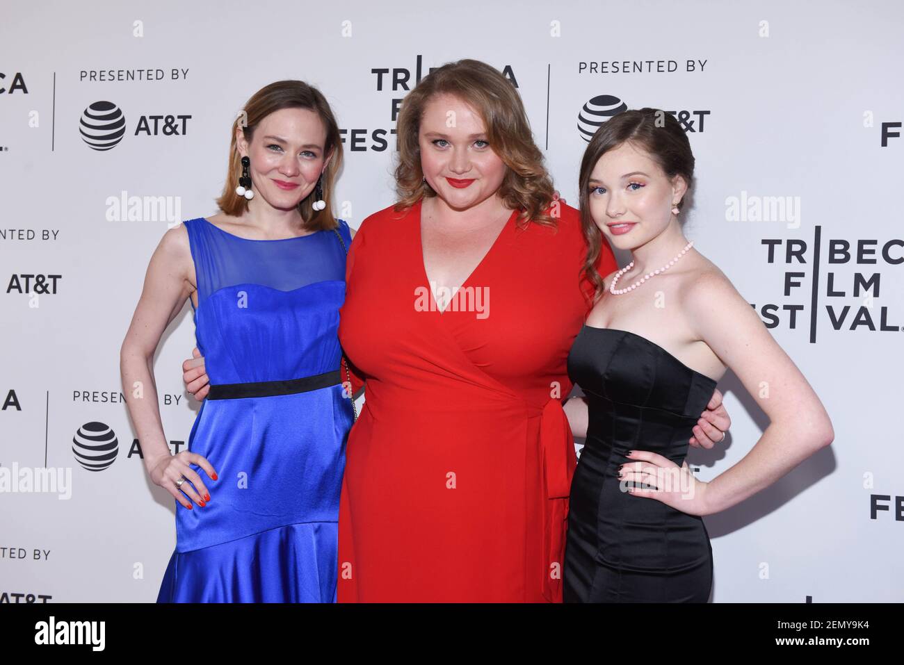 Louisa Krause, Danielle Macdonald, and Colbi Gannett attend the ...