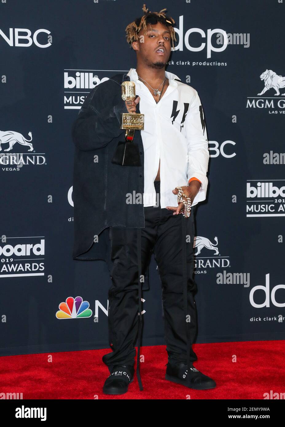 LAS VEGAS, NEVADA, USA - MAY 01: Juice Wrld poses in the press room at ...