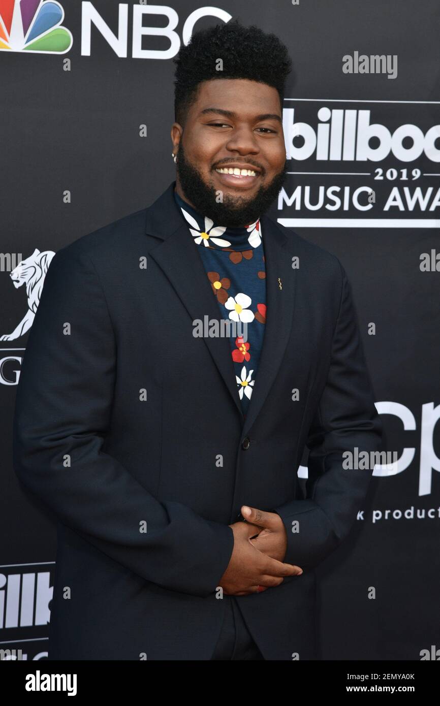 Khalid at the 2019 Billboard Music Awards at MGM Grand Garden Arena on ...