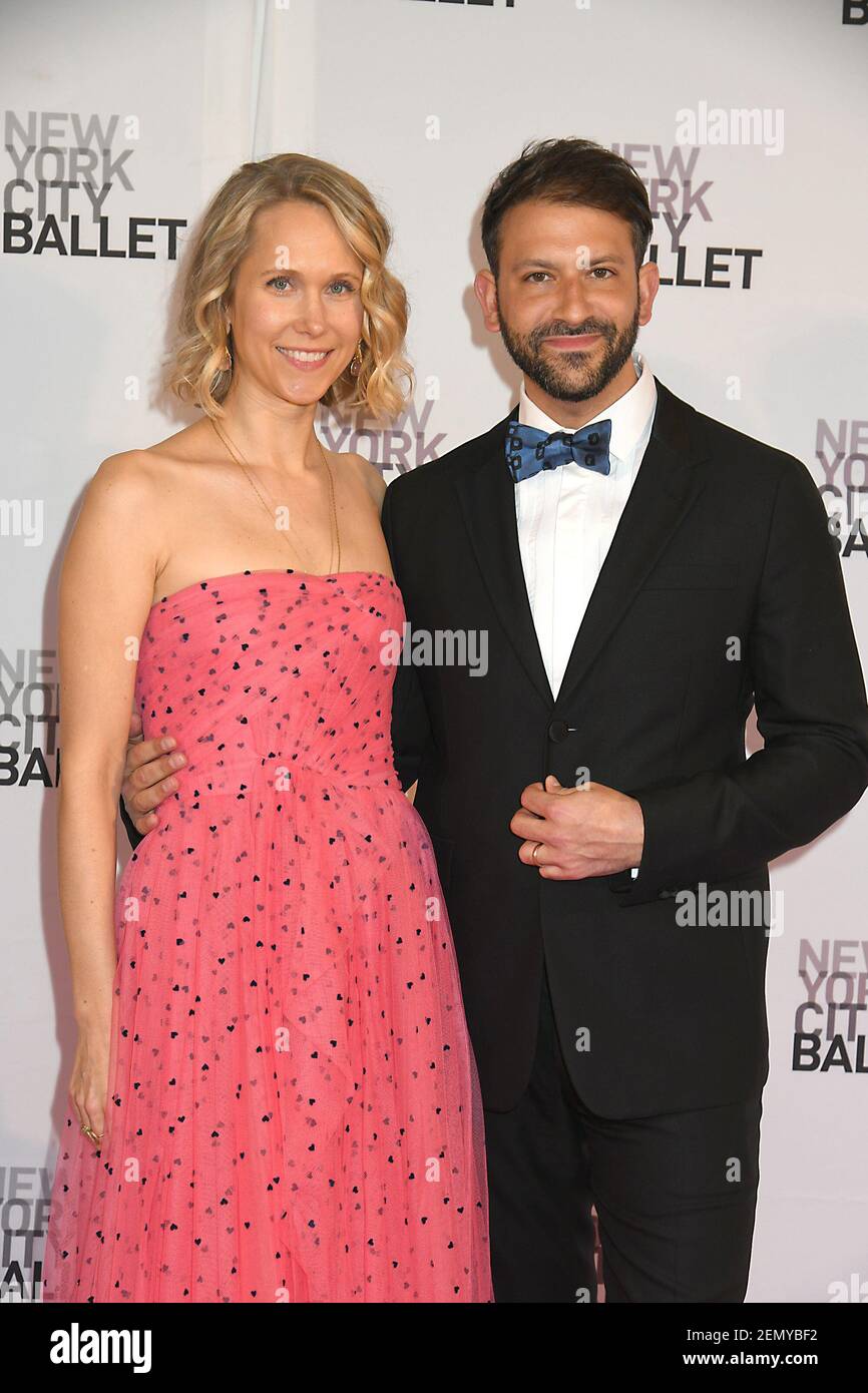 Indre Rockefeller and Paul Arnhold attends the New York City Ballet ...