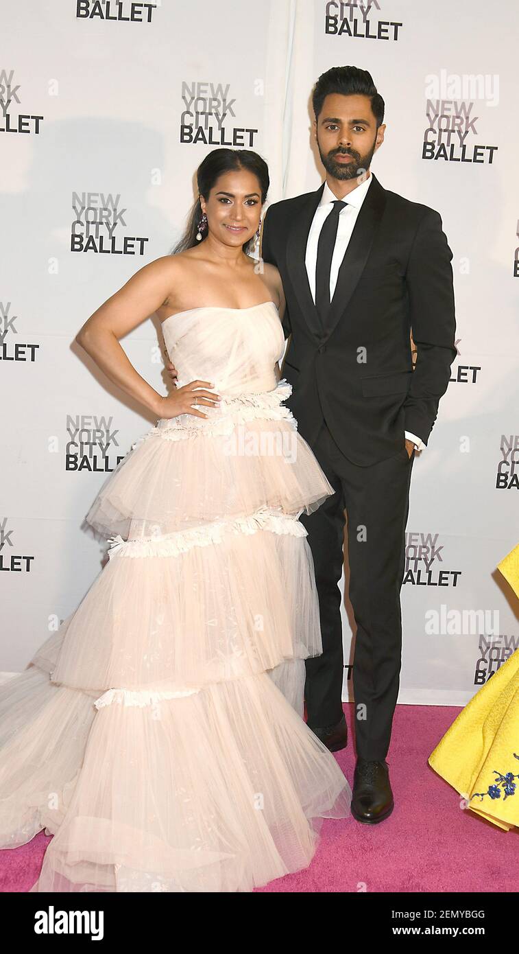 Beena Patel and Hasan Minhaj attends the New York City Ballet Spring ...