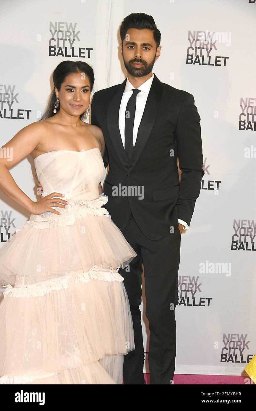 Beena Patel and Hasan Minhaj attends the New York City Ballet Spring ...