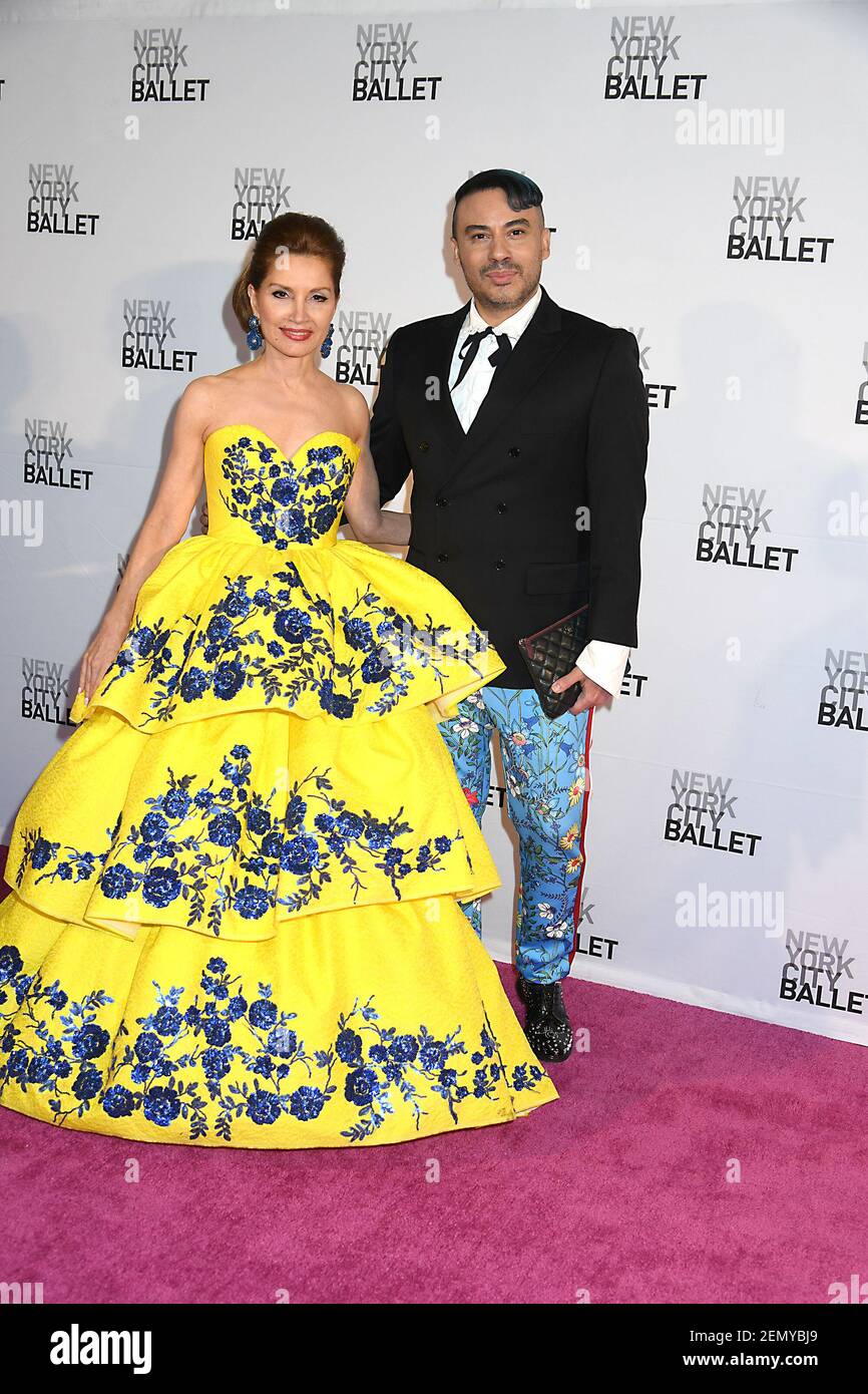 Jean Shiroff and Victor De Souza attends the New York City Ballet ...