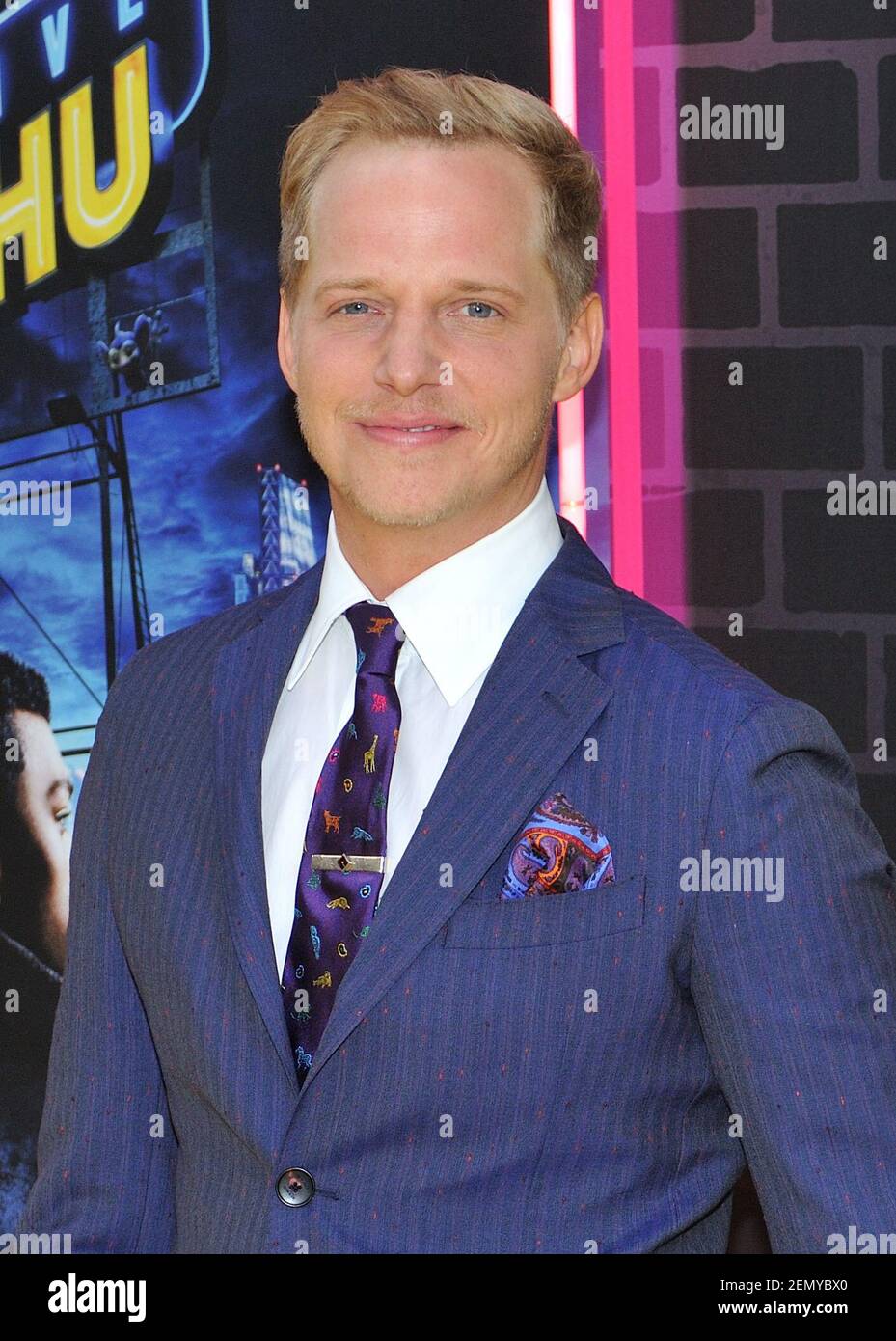 Actor Chris Geere attends the U.S. premiere of Pokemon Detective ...